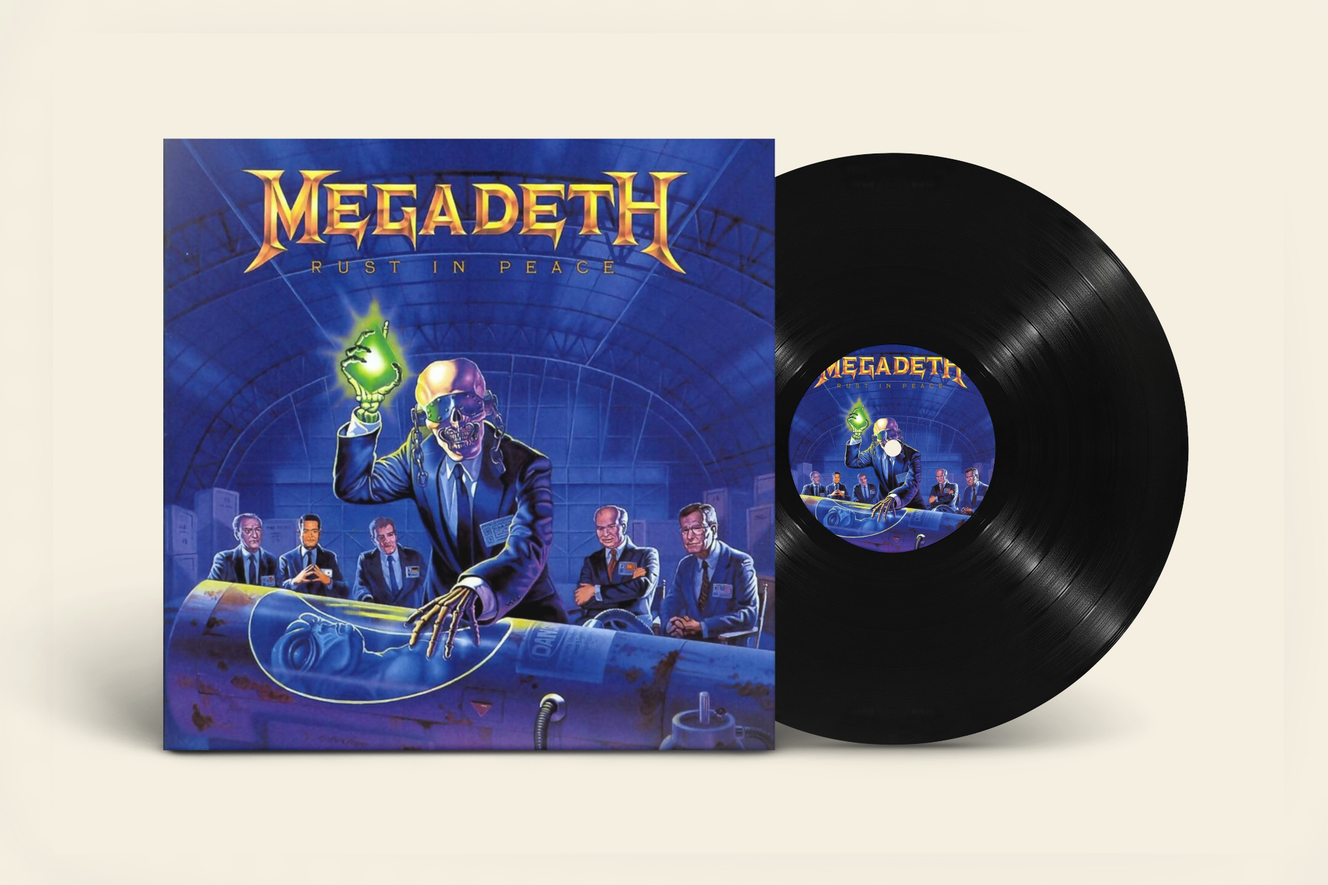 Vinyl Record - Megadeth: Rust In Peace | The High Flyer